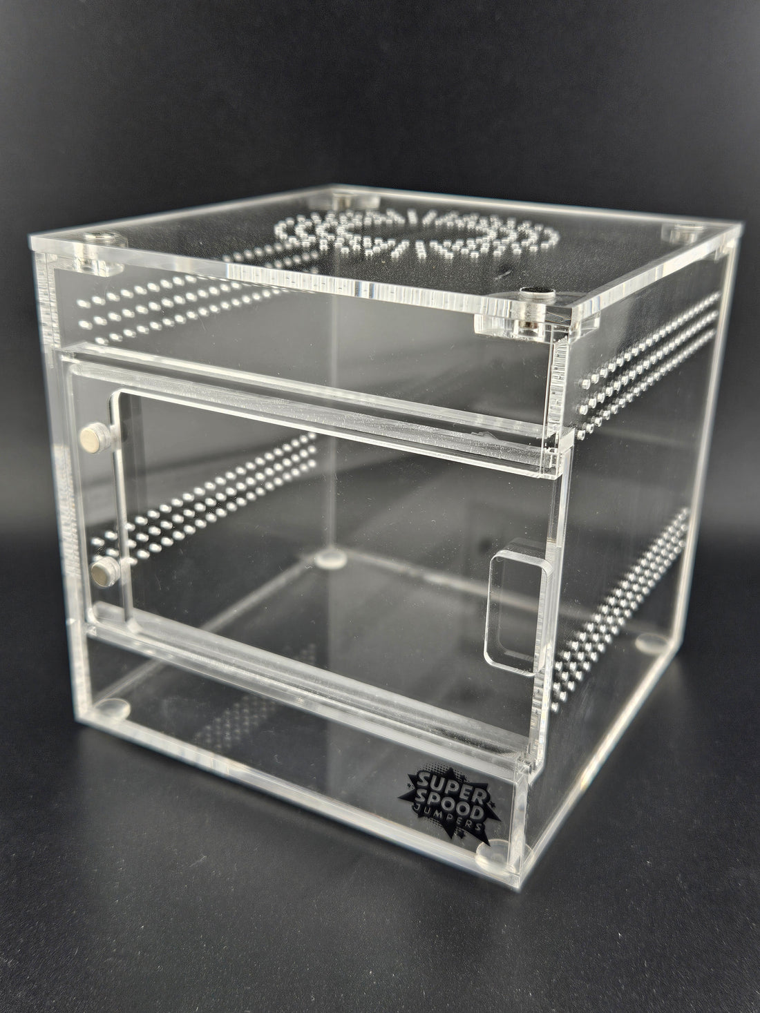 Small Enclosure 4x4x4 in. – Super Spood Jumpers